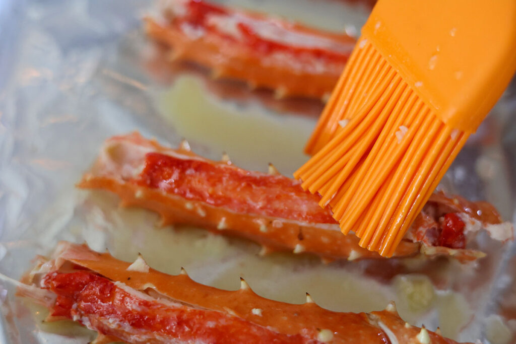 Baked King Crab Legs - Cooked by Julie