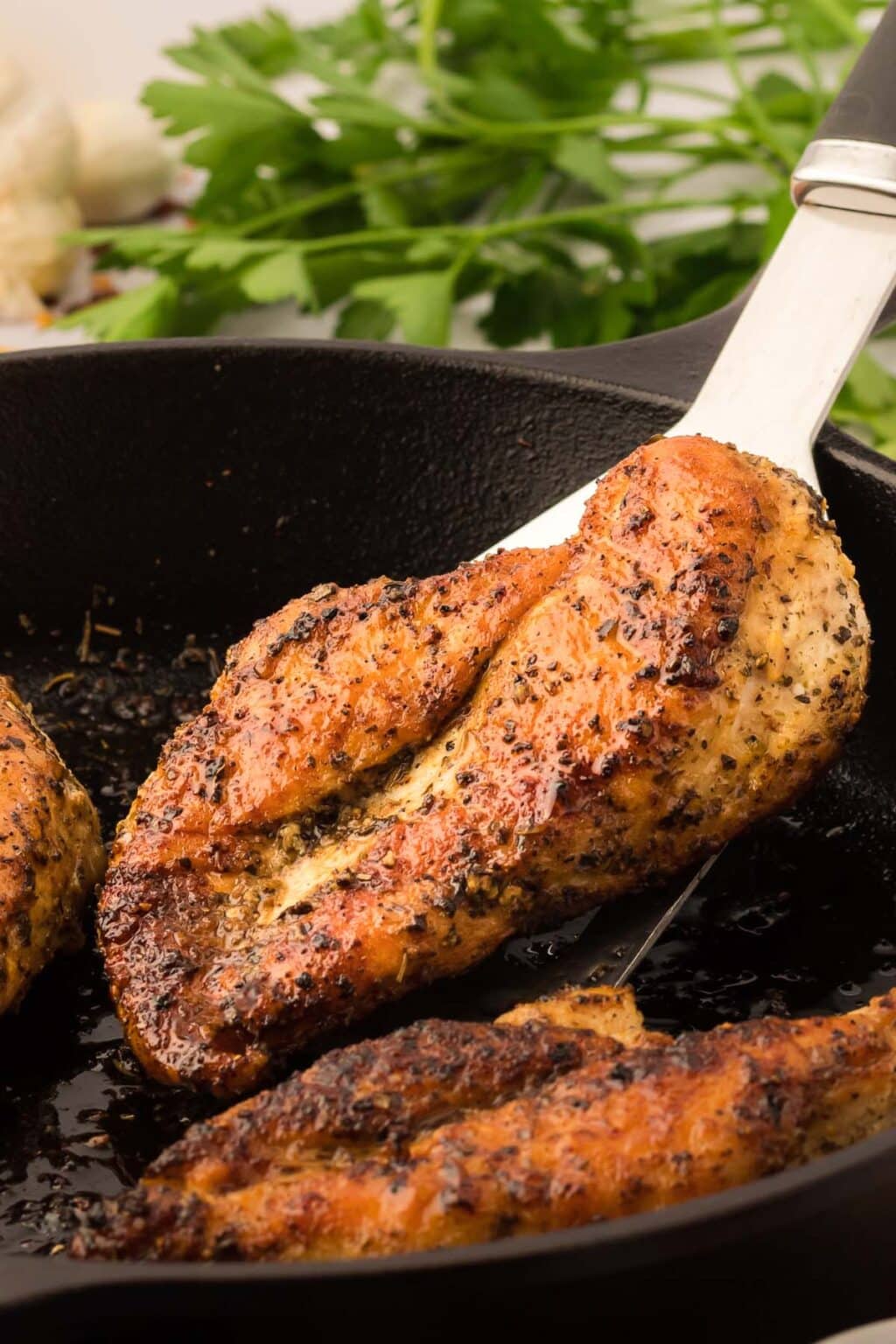 Pan Seared Chicken Breasts (Super Flavorful) - Cooked by Julie