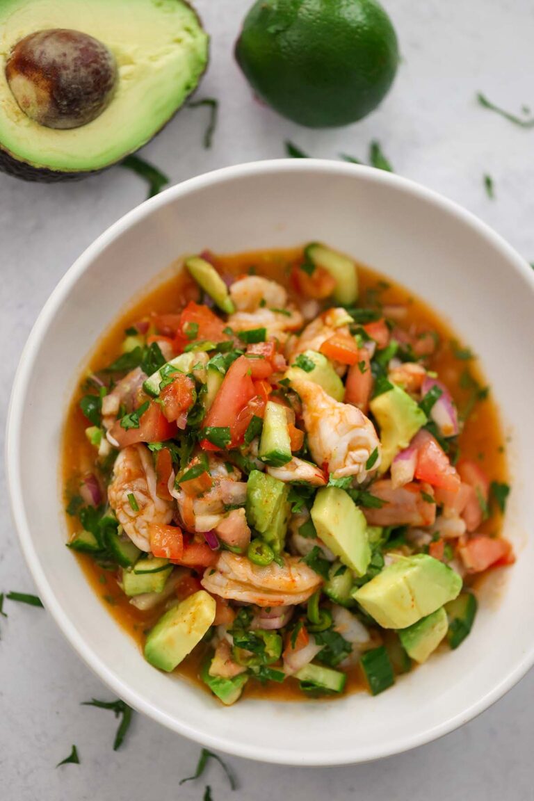 Shrimp Ceviche - Cooked by Julie