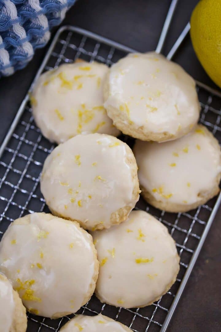 Lemon Cookies (No Chill) - Cooked by Julie