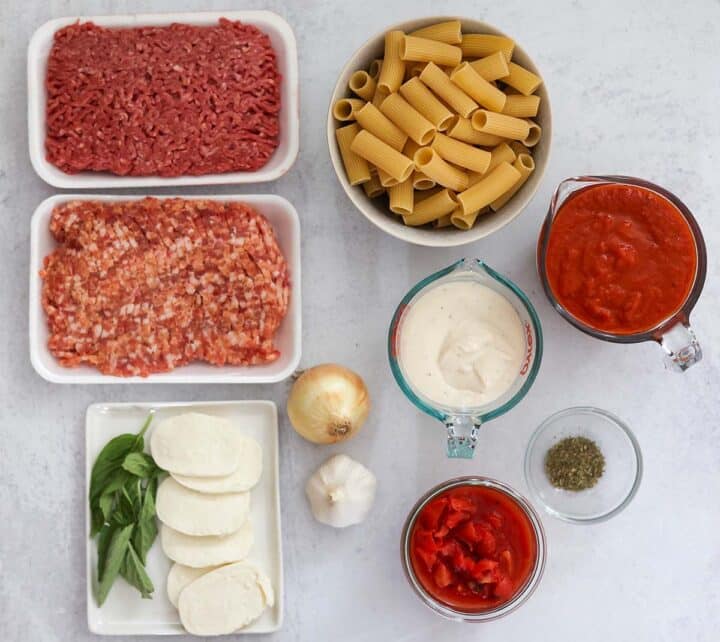 Baked Rigatoni - Cooked by Julie