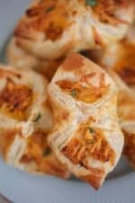 BBQ Chicken Pastry Puffs - Cooked by Julie