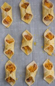 BBQ Chicken Pastry Puffs - Cooked by Julie