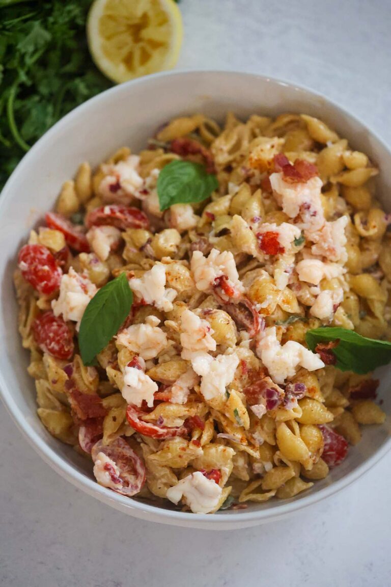 Lobster Pasta Salad - Cooked by Julie