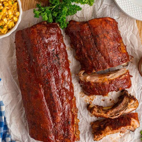 Oven Baked BBQ Ribs - Cooked by Julie