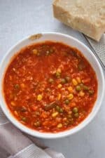Easy Alphabet Soup - Cooked by Julie