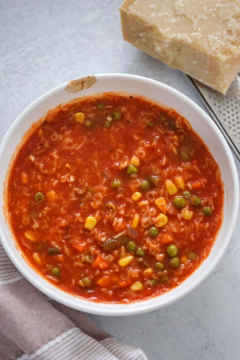 Easy Alphabet Soup - Cooked by Julie