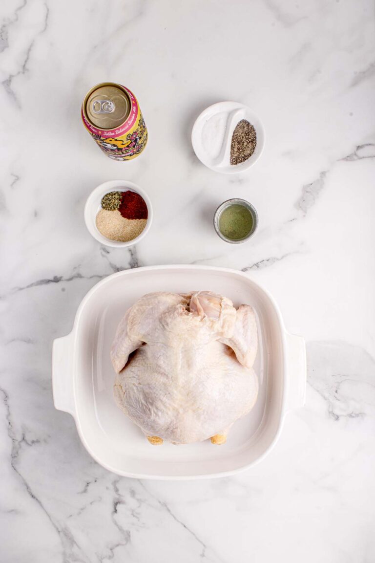 Smoked Beer Can Chicken - Cooked by Julie